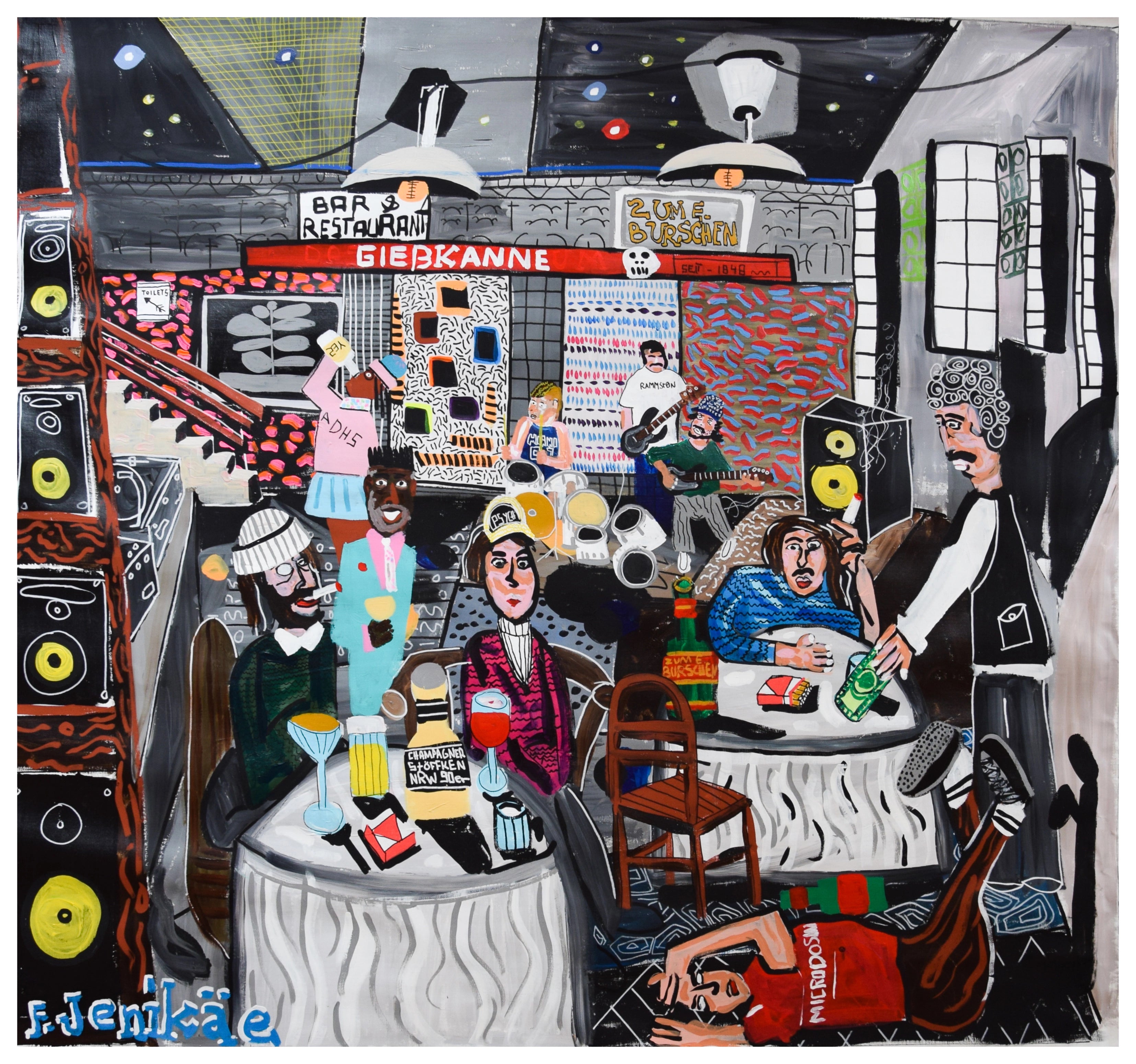 Gießkanne Neukölln RIP – Filipp Jenikae Art Prints