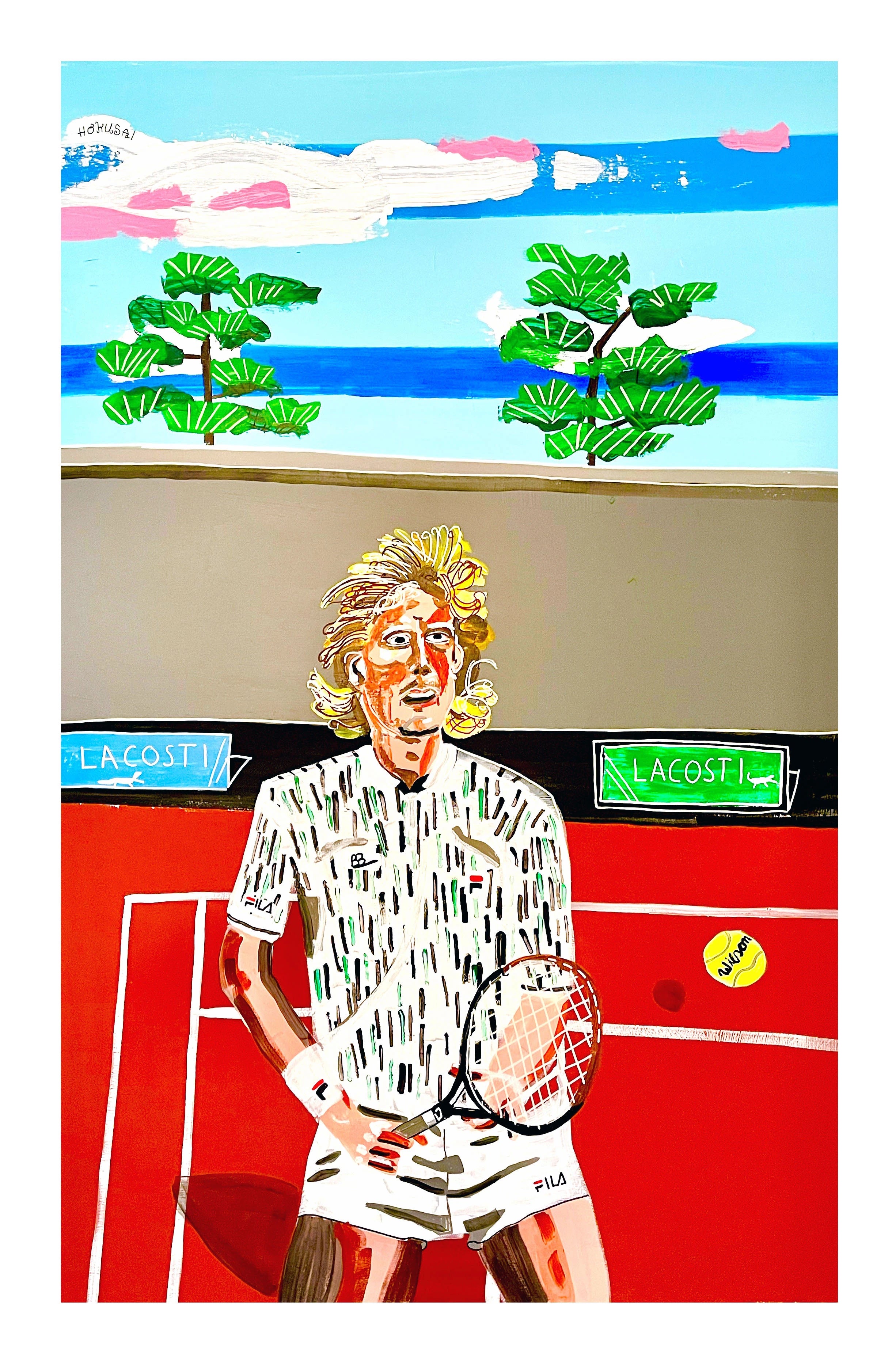 Boris Becker – Filipp Jenikae Art Prints