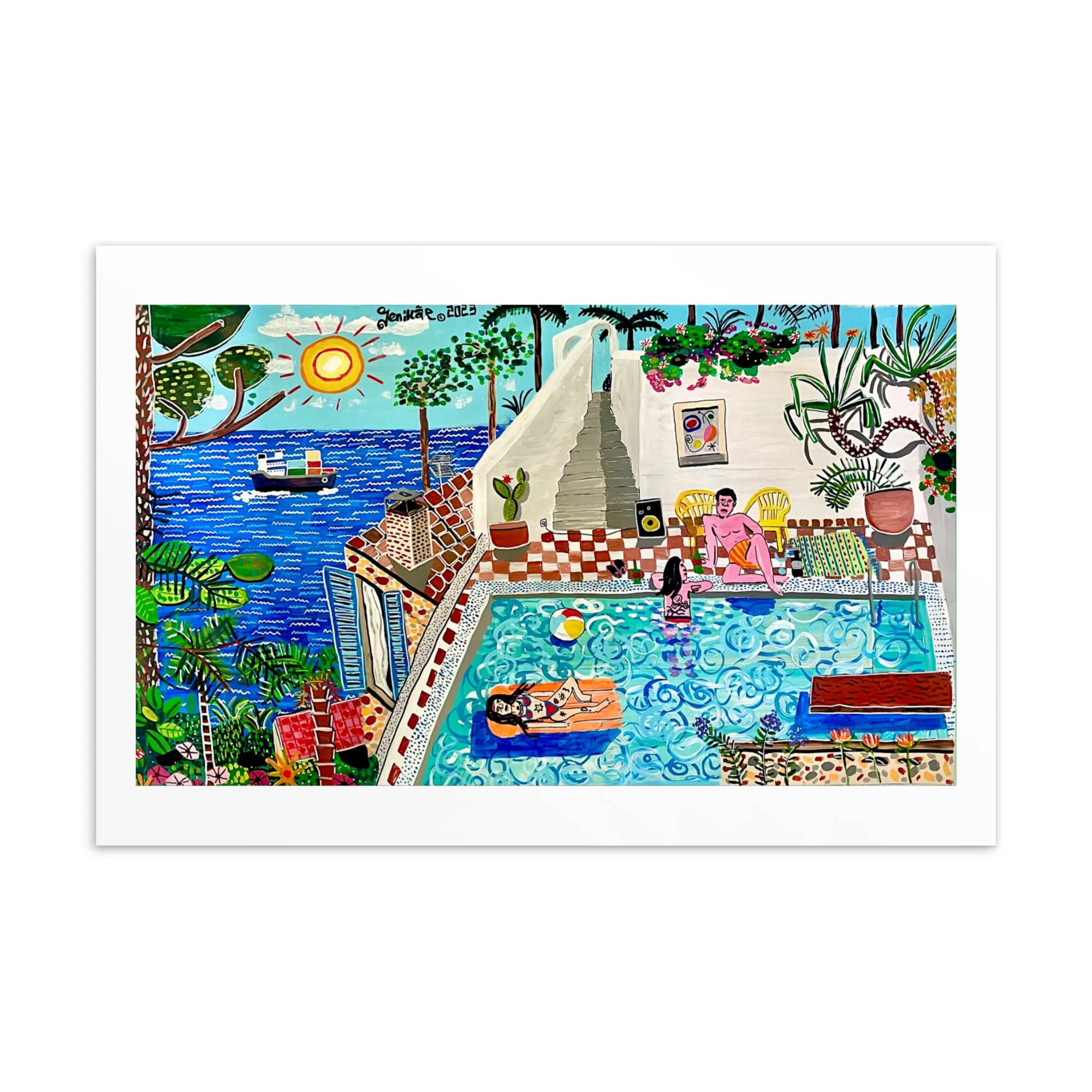 Standard Postcard – Filipp Jenikae Art Prints